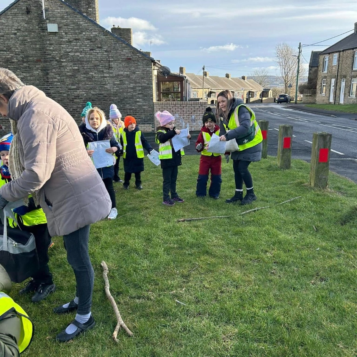 High Spen Primary School - Year 1 Village Walk