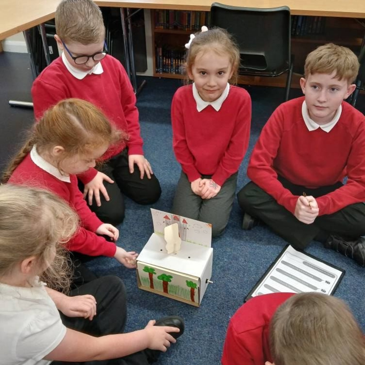 High Spen Primary School - Y5 and Y2 DT Toy project