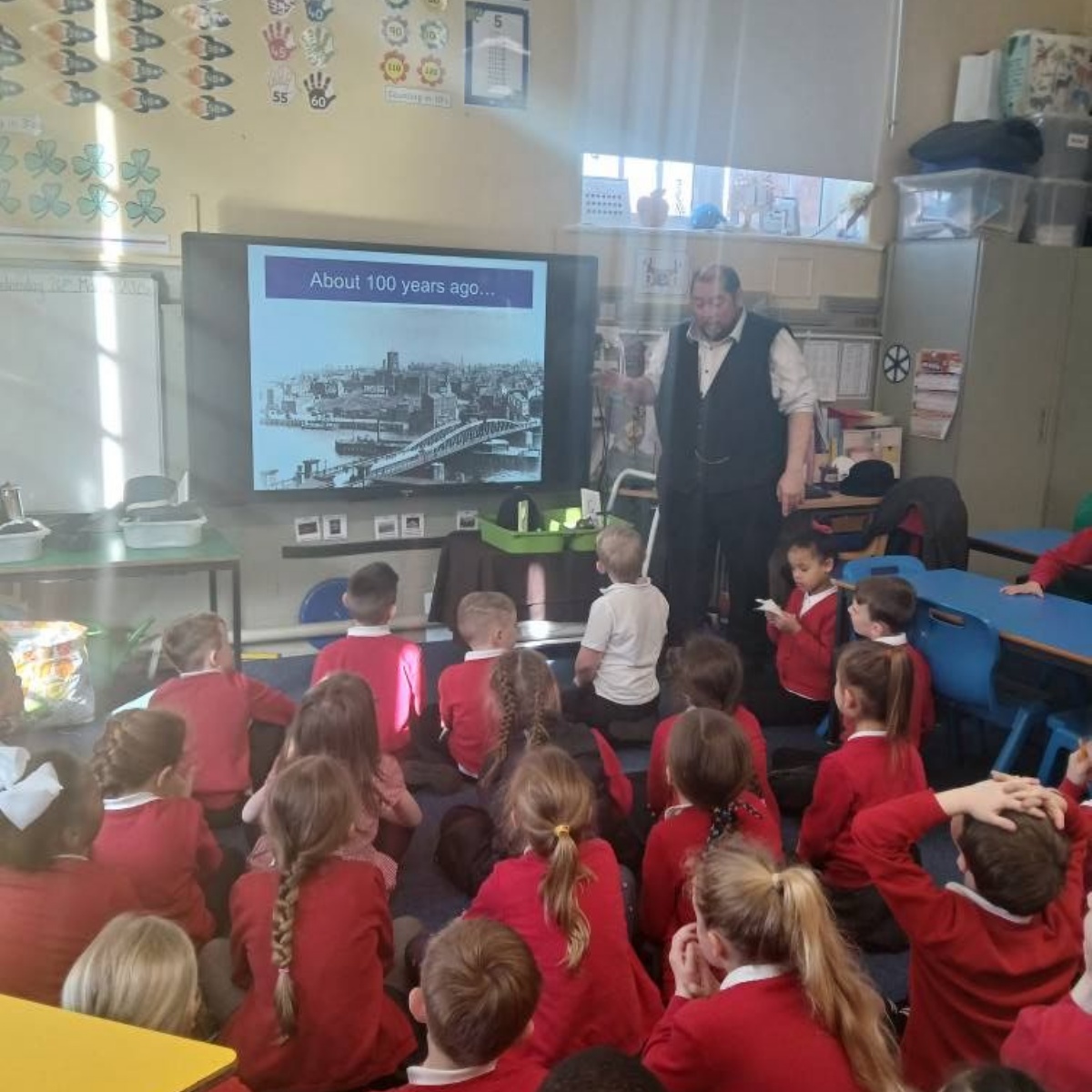 High Spen Primary School - Y2 History Visitor
