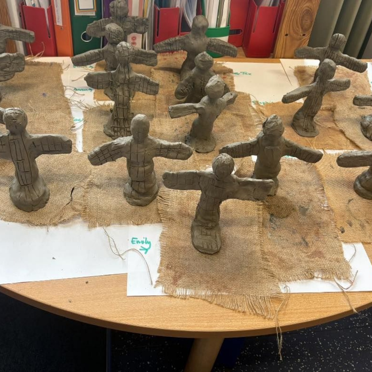 High Spen Primary School - Year 3 Sculptures