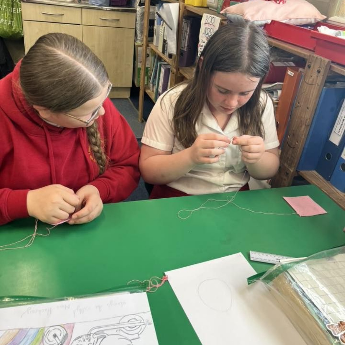 High Spen Primary School - Year 6 Sewing